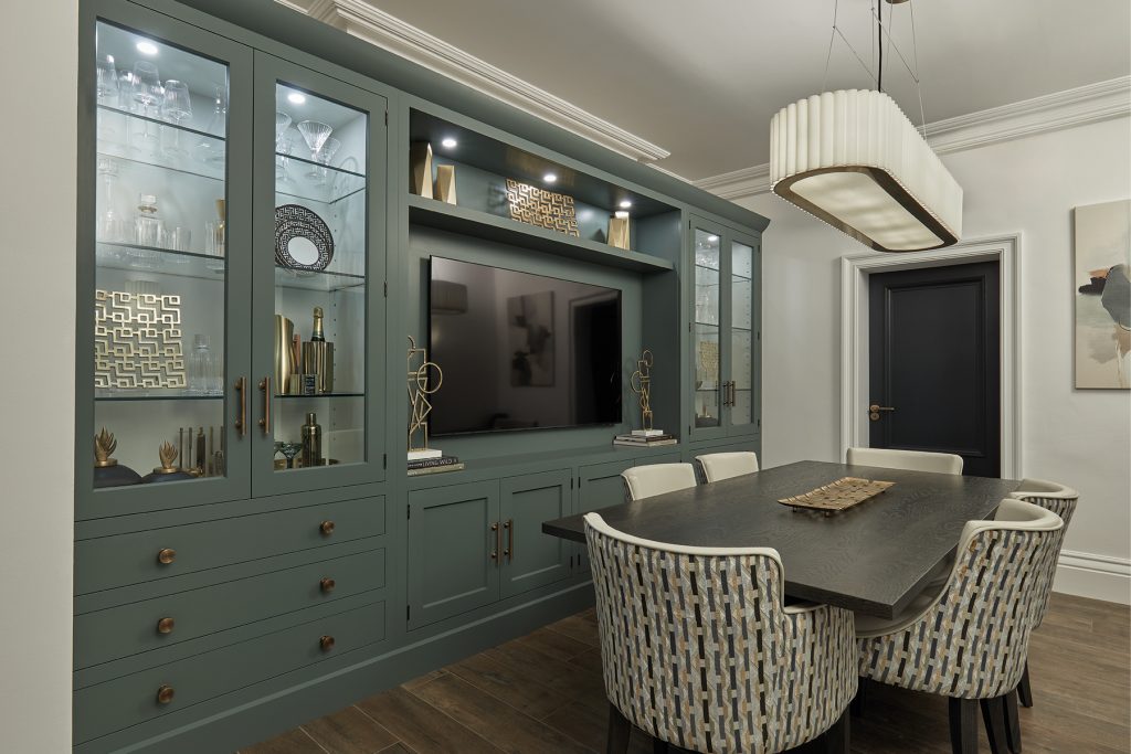 Bespoke Built-in Media Wall | Tom Howley