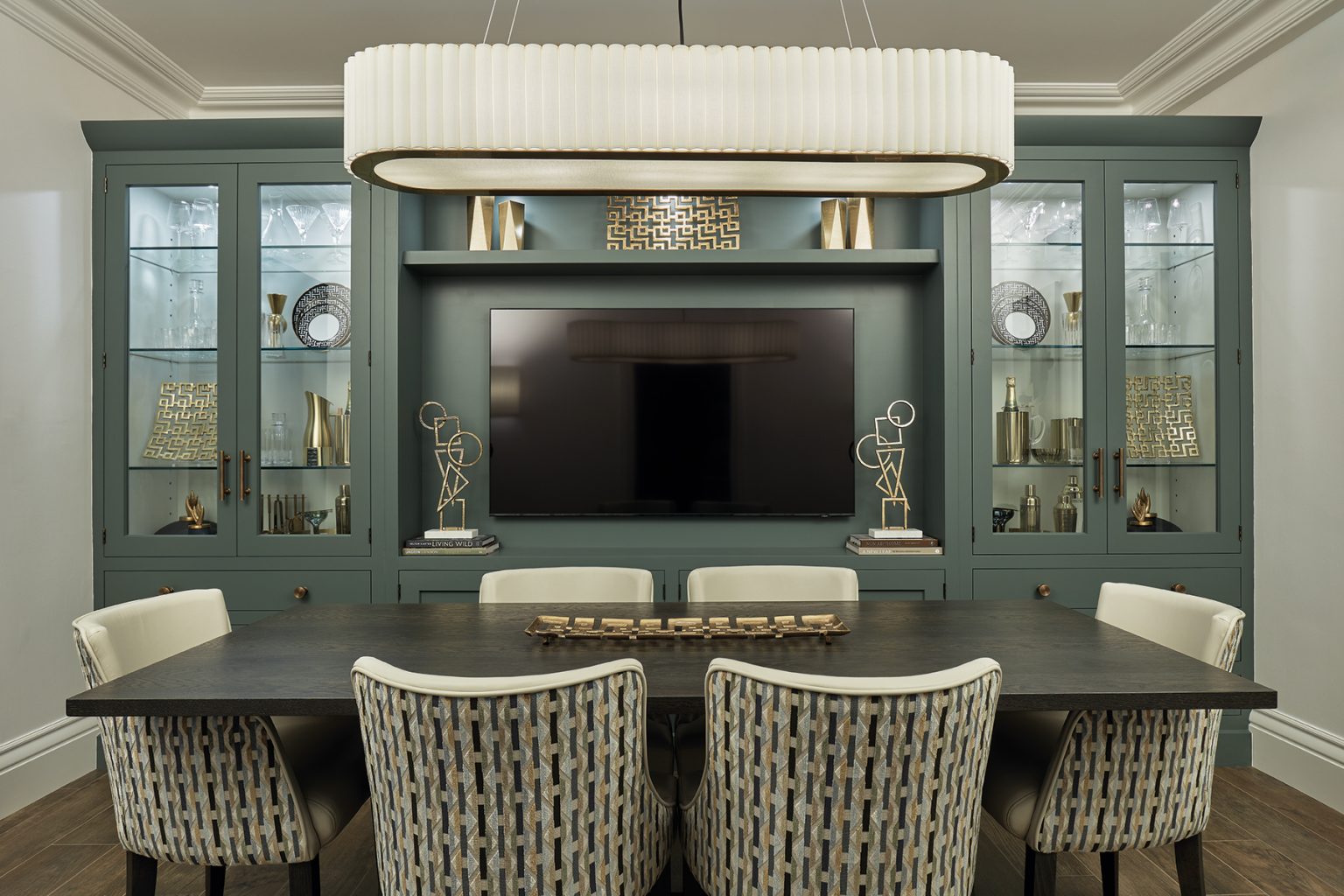 Bespoke Built-in Media Wall | Tom Howley