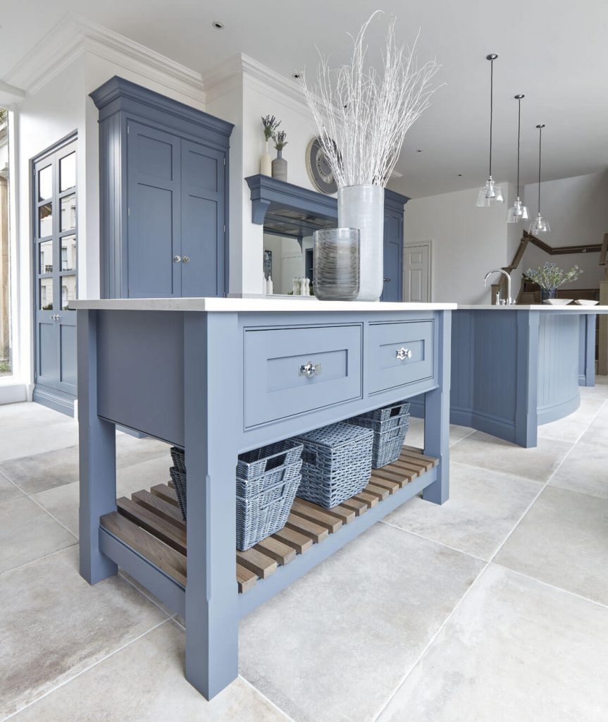 Blue Kitchen Design | Tom Howley