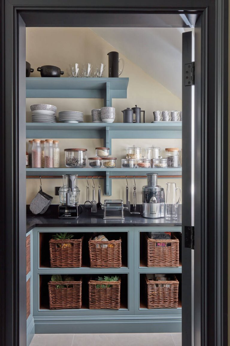Blue Walk-in Pantry | Tom Howley