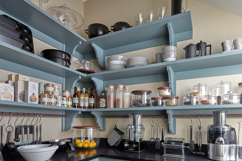 Blue Walk-in Pantry | Tom Howley