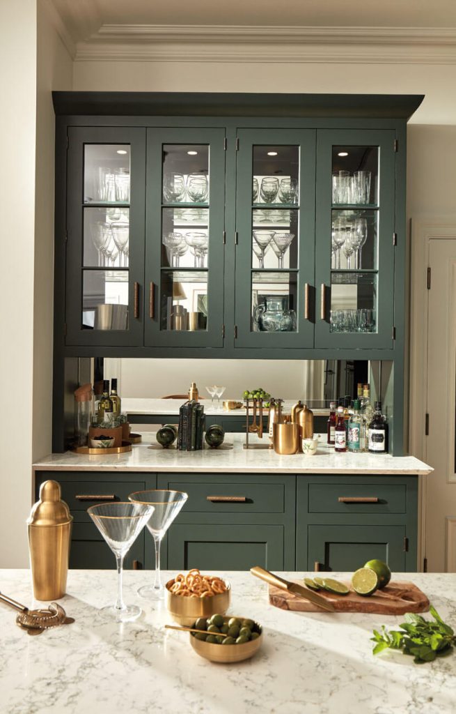 Contemporary Green Shaker Kitchen | Tom Howley
