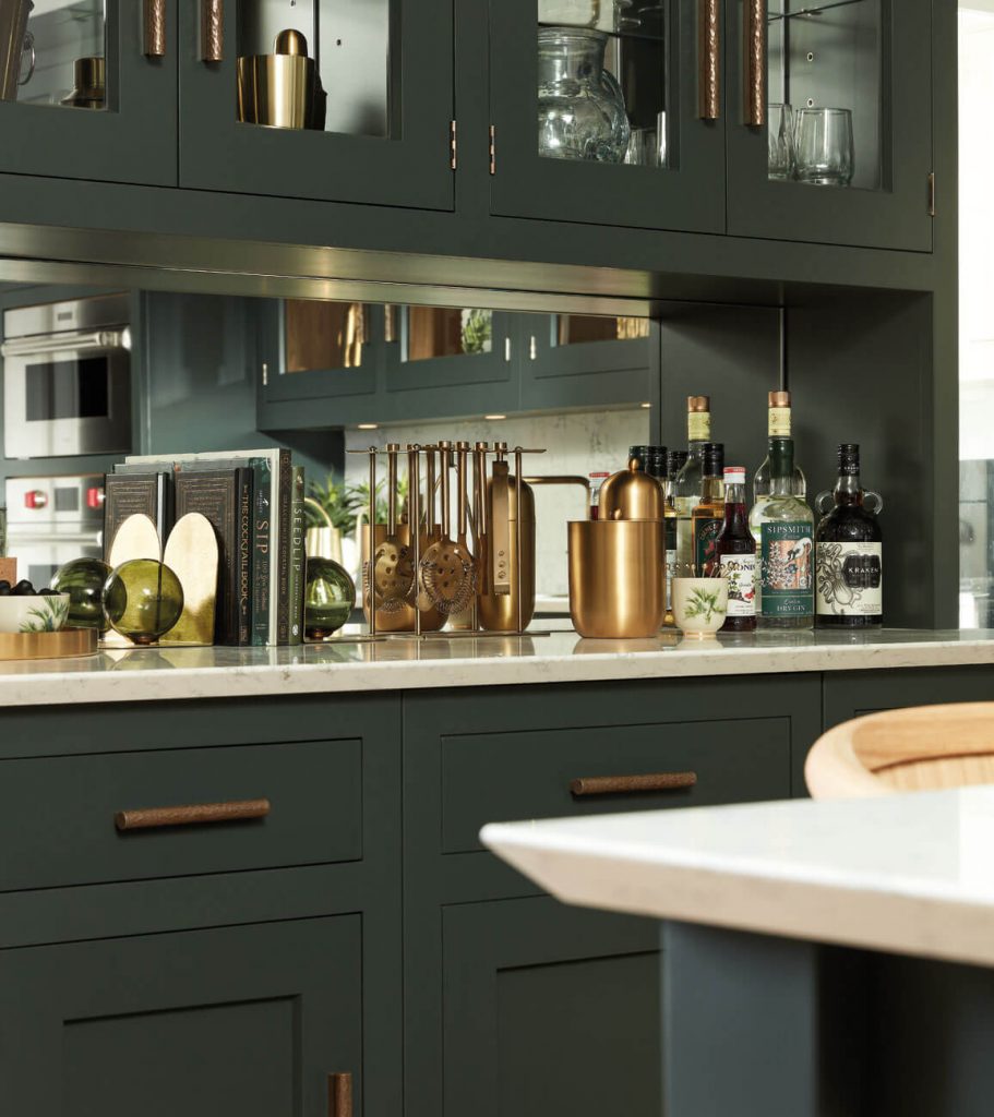 Contemporary Green Shaker Kitchen | Tom Howley