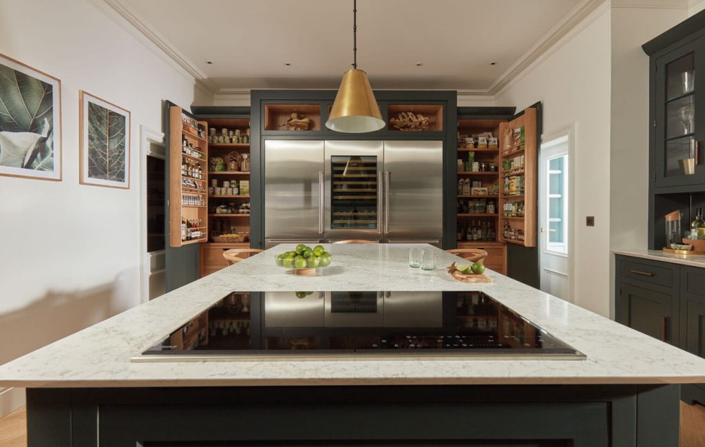 Contemporary Green Shaker Kitchen | Tom Howley
