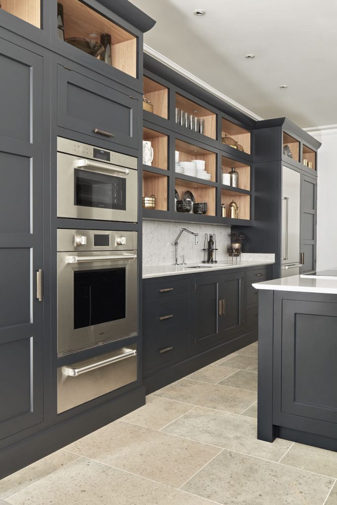Dark Grey Shaker Style Kitchen | Tom Howley