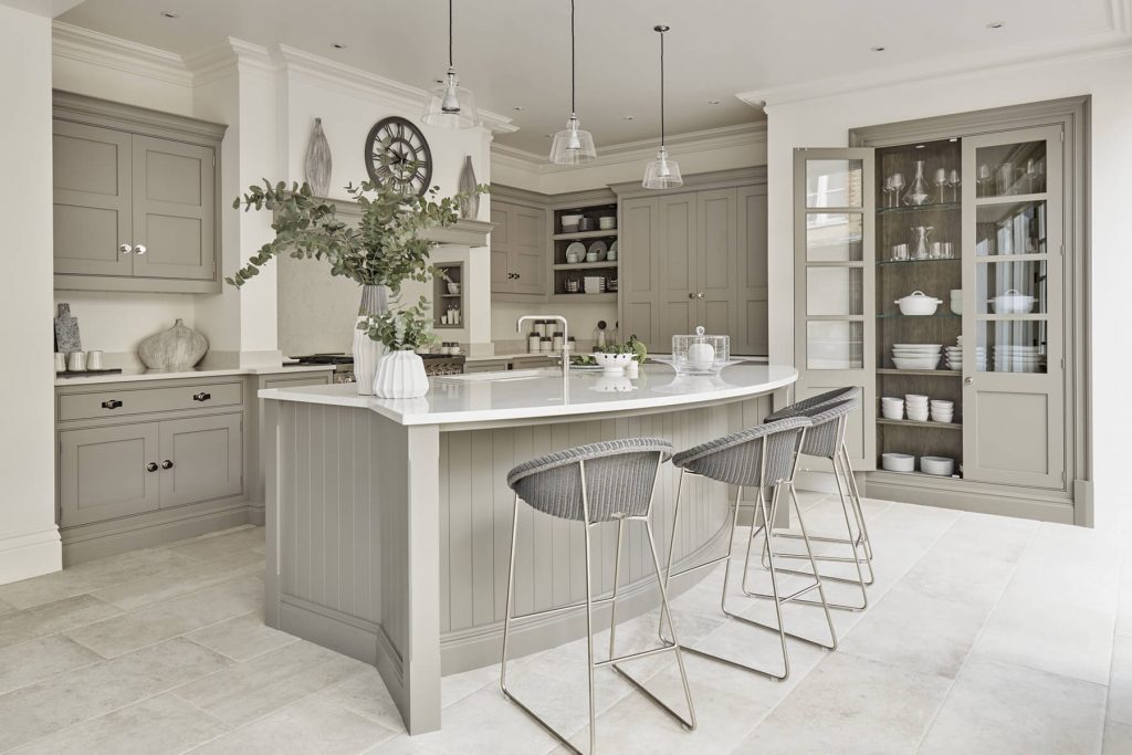Grey Painted Kitchen | Tom Howley