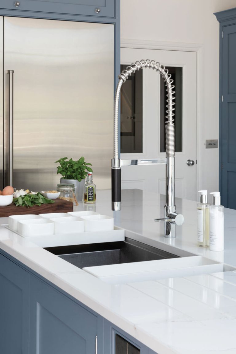 Light Blue Shaker Kitchen | Fitted Kitchen | Tom Howley