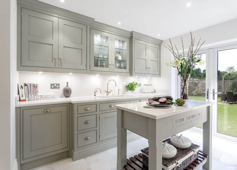 Open Plan Grey Kitchen | Tom Howley