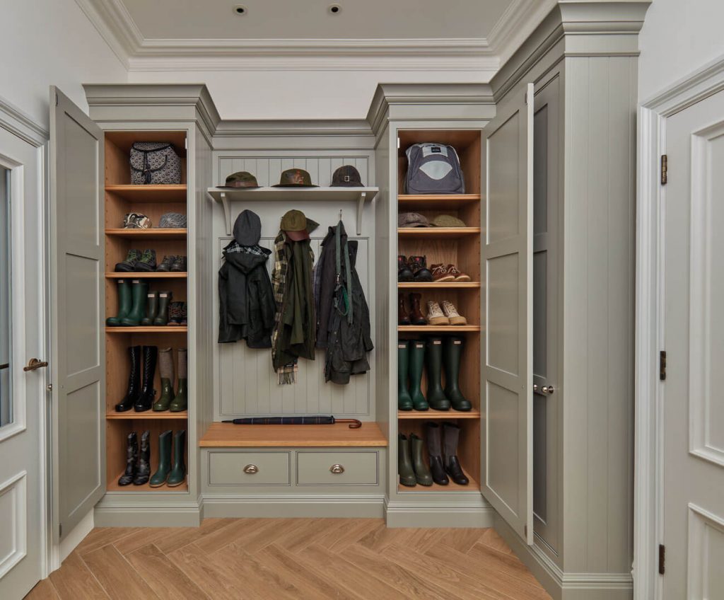 Light Grey Boot Room | Tom Howley