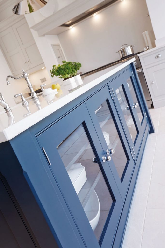Blue Painted Kitchen | Tom Howley