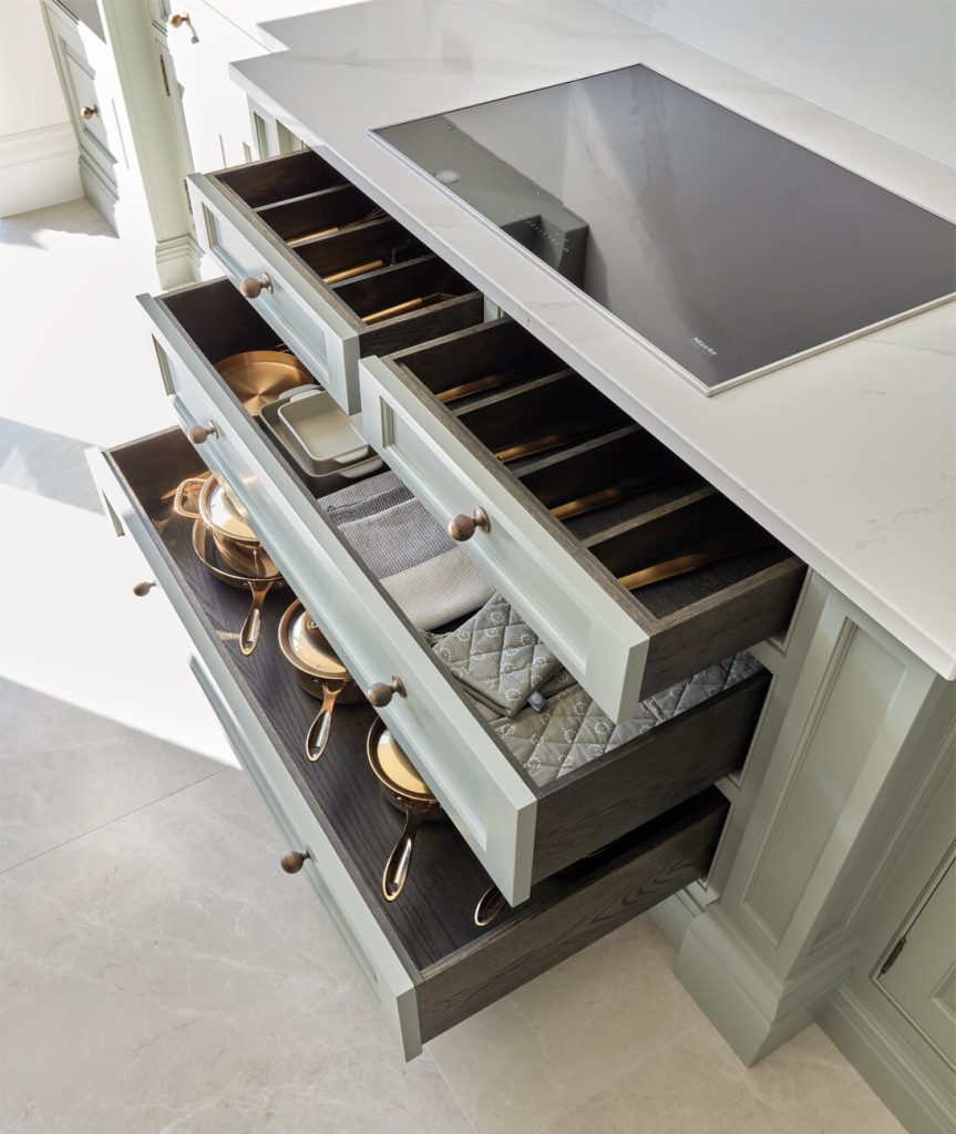 Light Green Kitchen | Tom Howley