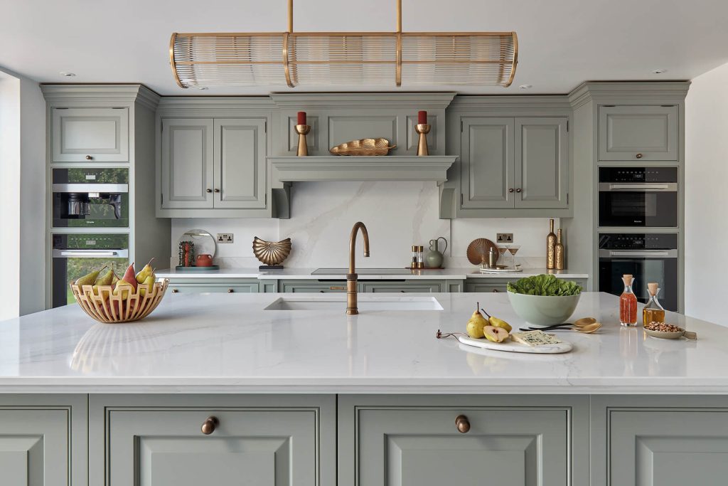 Light Green Kitchen | Tom Howley