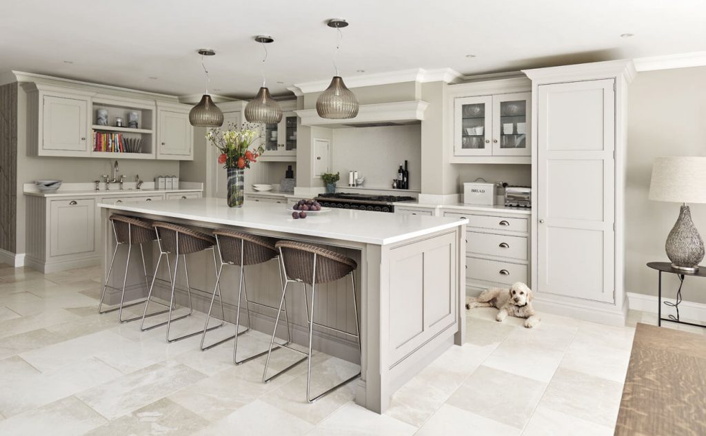 Open Plan Grey Kitchen | Tom Howley