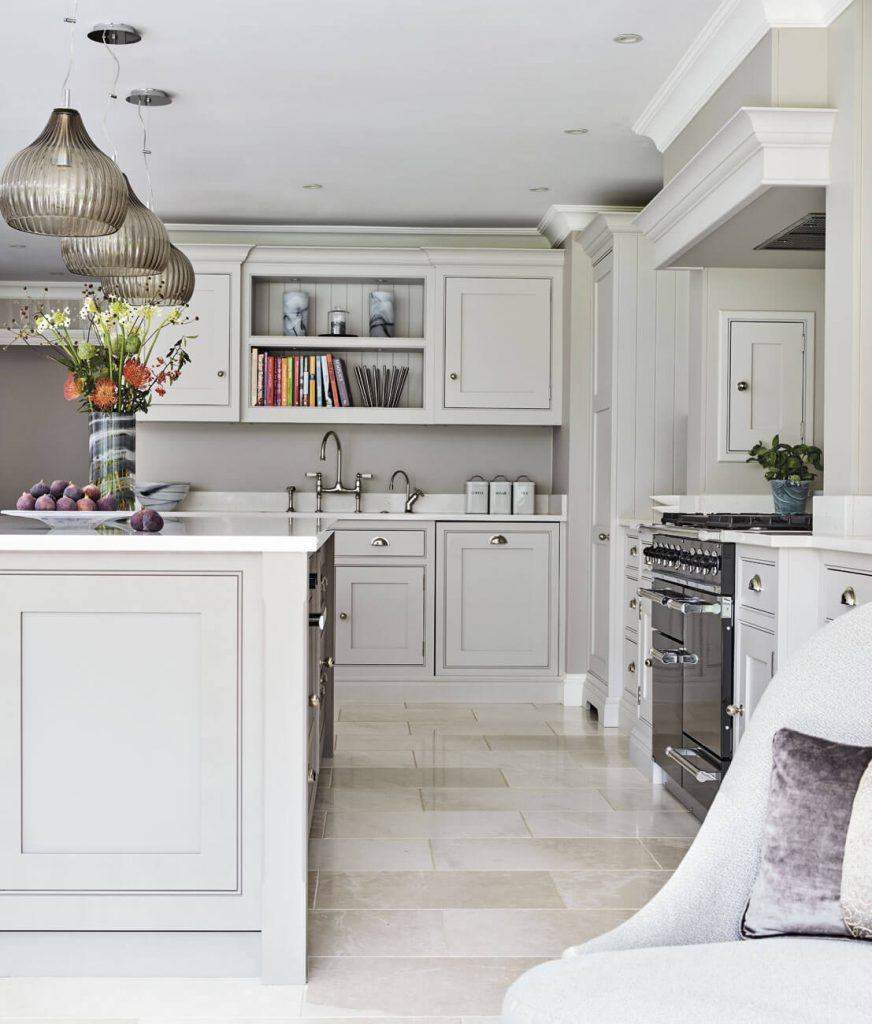 Open Plan Grey Kitchen | Tom Howley