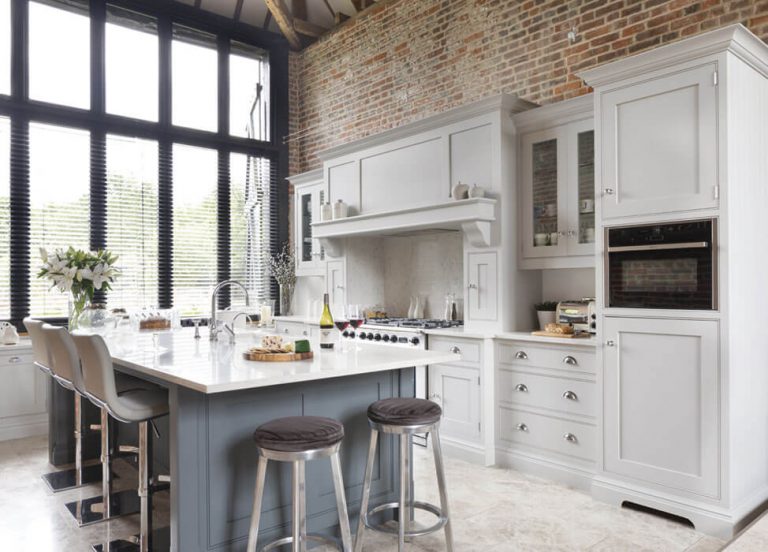 Blue Fitted Kitchen | Tom Howley