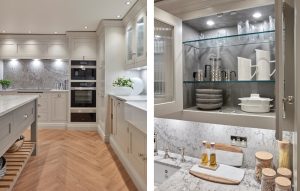 Kitchen morning routine design features