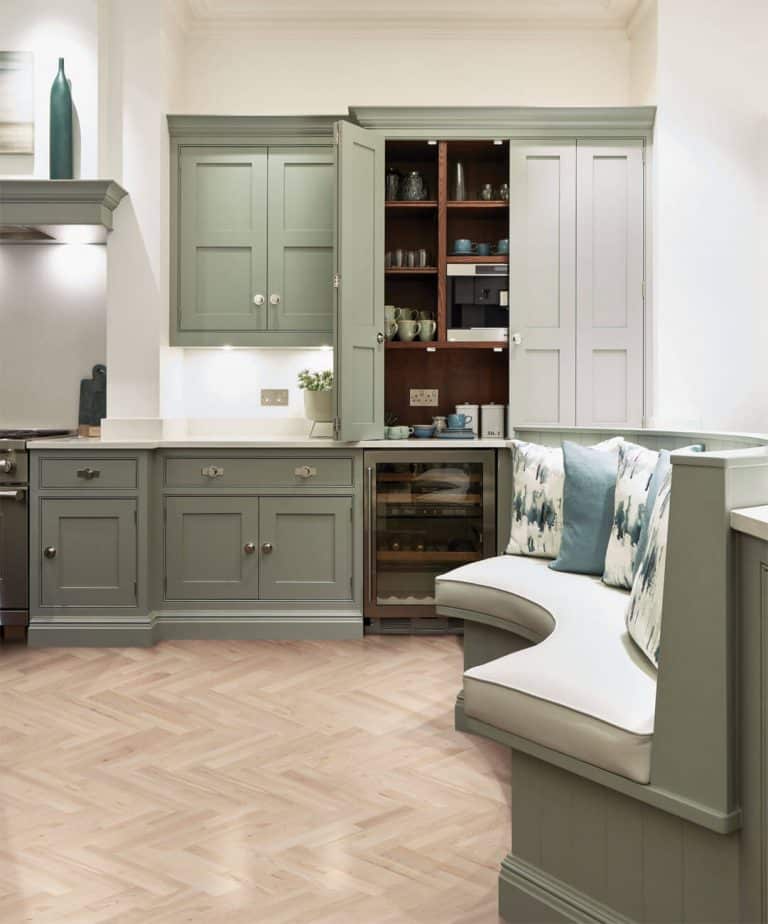 Sage Green Shaker Kitchen | Tom Howley