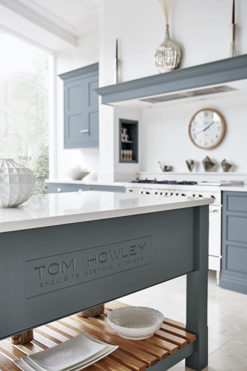 Elegant Blue Shaker Kitchen | Blue Shaker Kitchens | Tom Howley