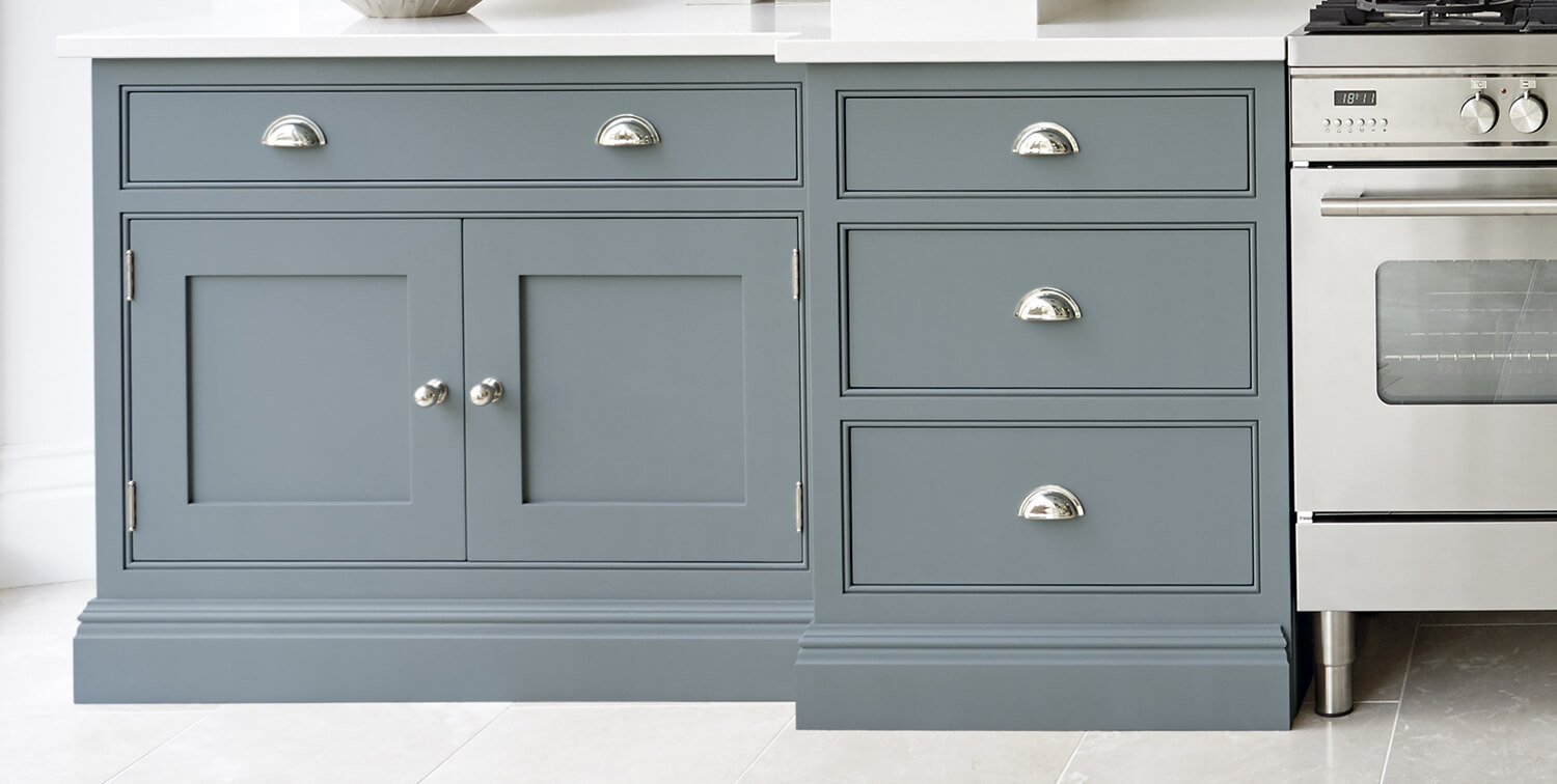 Elegant Blue Shaker Kitchen | Blue Shaker Kitchens | Tom Howley